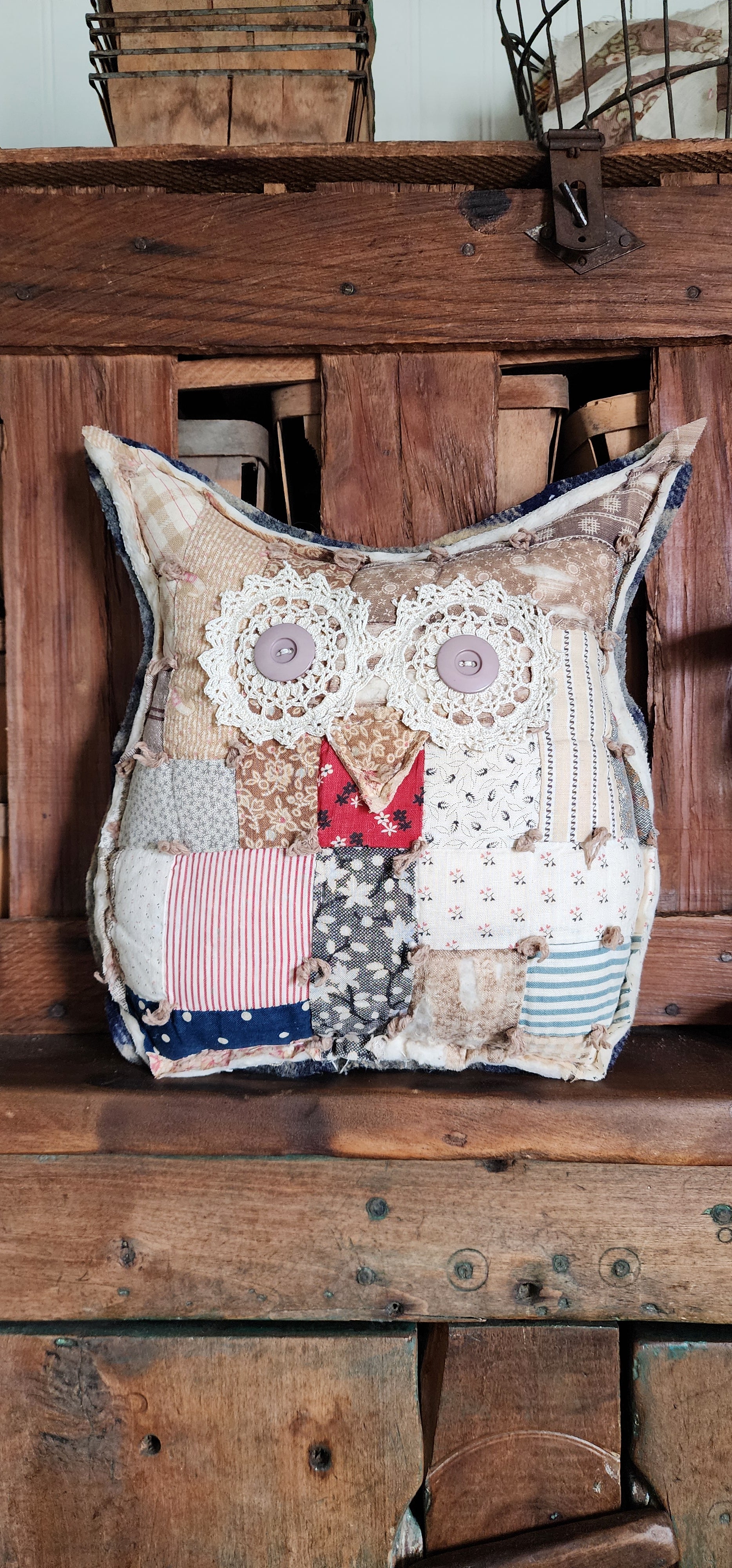 Vintage Quilt Country Owl – Our Little Blue Farmhouse, LLC